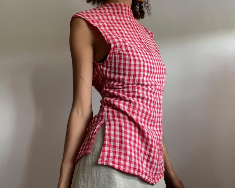 Asymmetric Top PDF Sewing Pattern | Reversible Design | XS-XXL Sizes ...