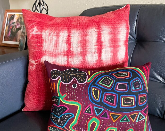 Turtle Mola / Mola Pillow / Mola From Panama / Kuna Indian Mola ...