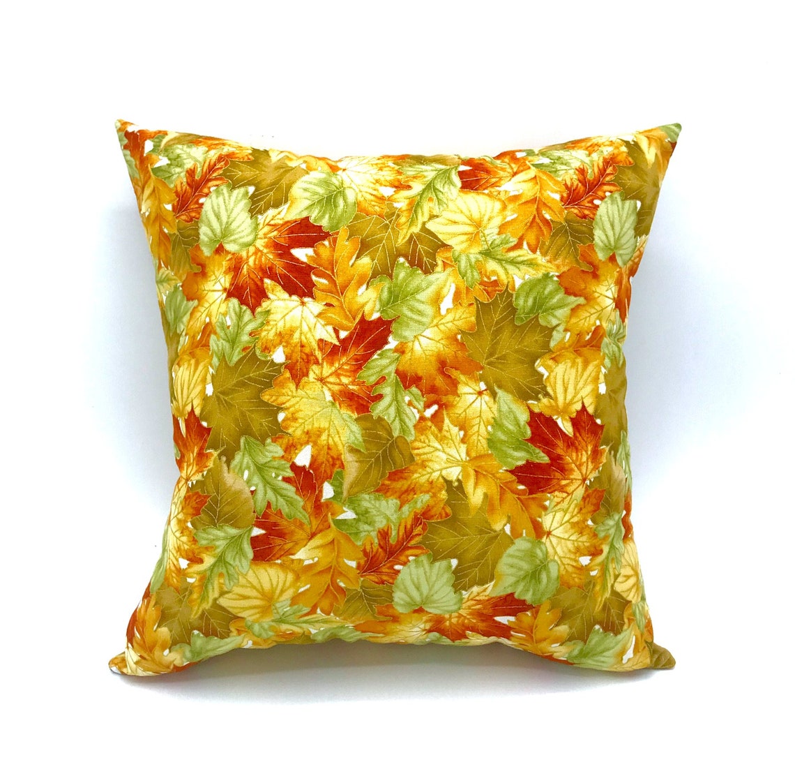 Fall Leaves Pillow / Autumn Decor / Fall Colors / Leaf Pillow - Etsy