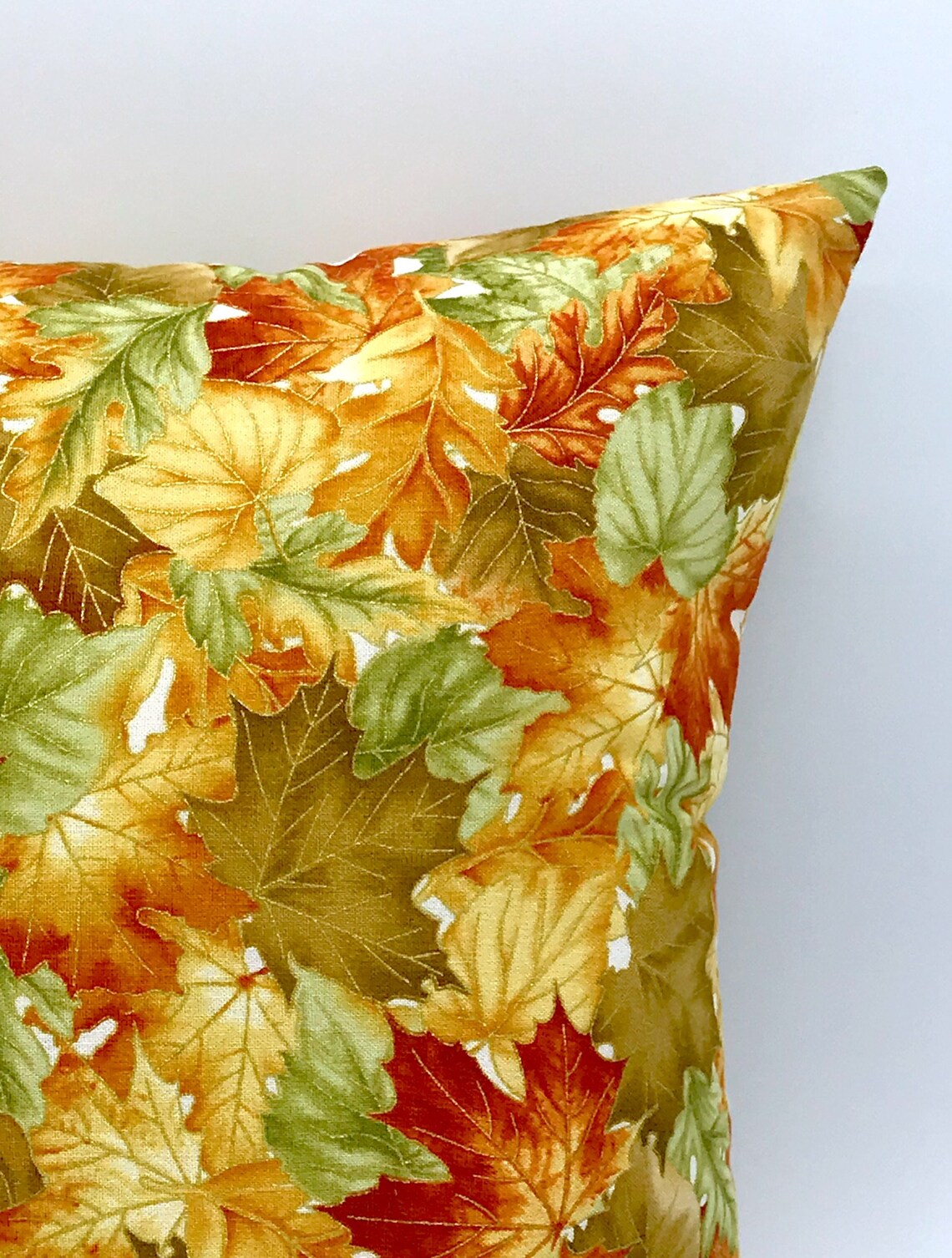 Fall Leaves Pillow / Autumn Decor / Fall Colors / Leaf Pillow - Etsy