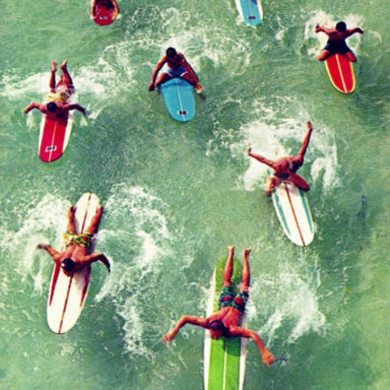 Vintage Surf Print - Etsy