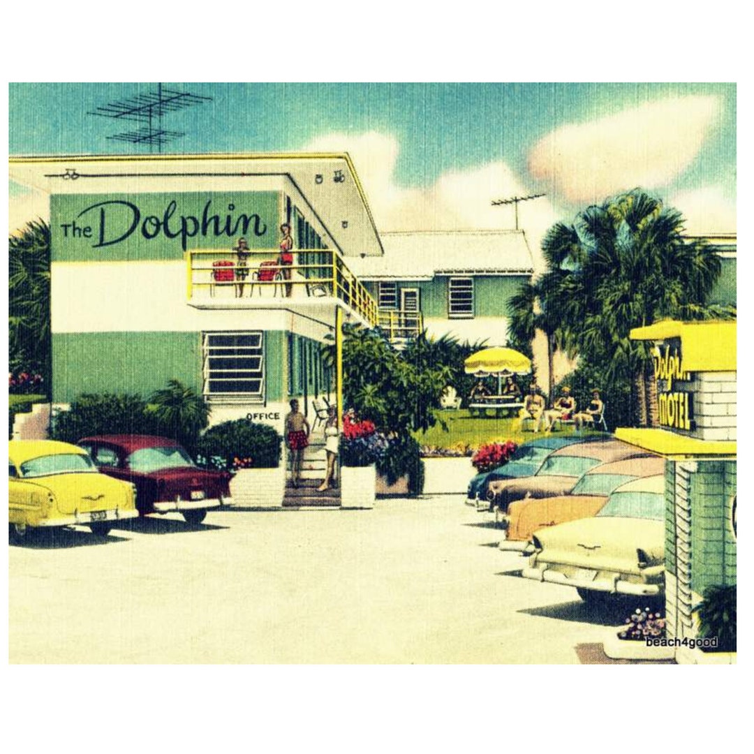 Mid Century Prints of Retro Motels, Dopamine Decor, Best Holiday Gifts ...