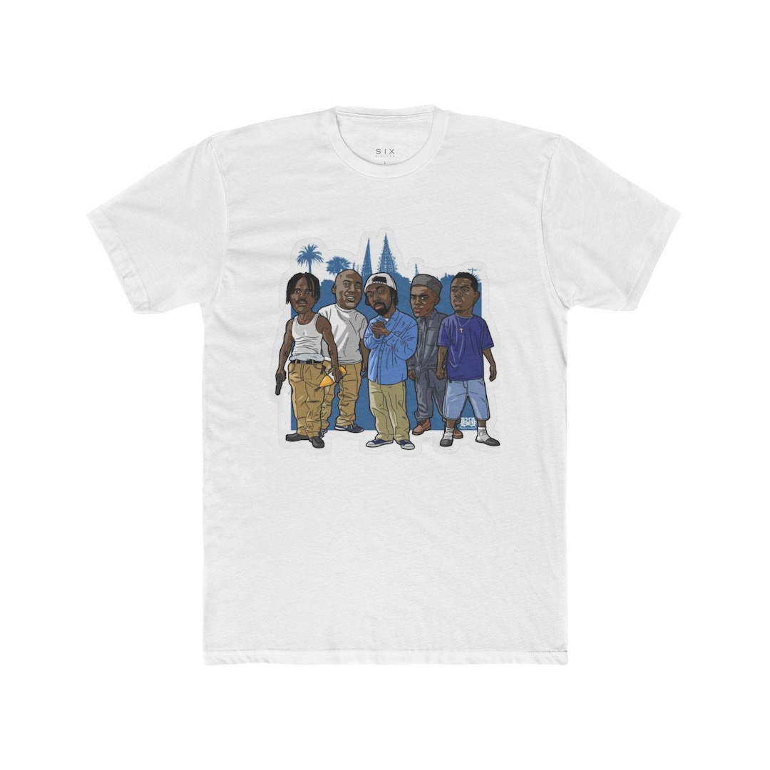 Vintage Menace II Society Cartoon Crew Tee, Unisex Cotton T-shirt ...