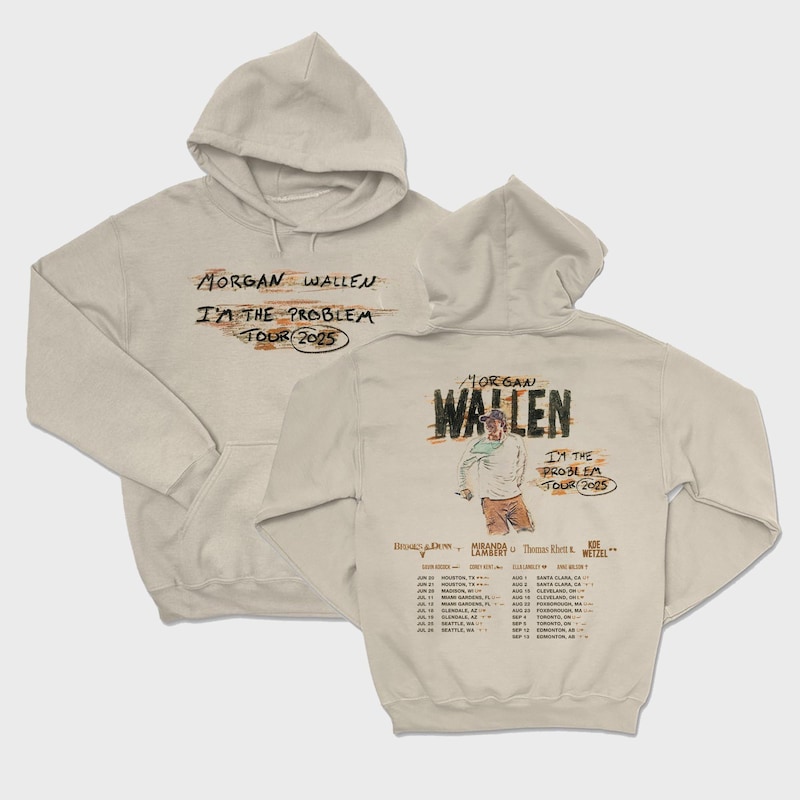 Morgan Wallen Edmonton 2025 Merchandise - Etsy Canada