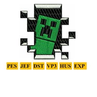 Gaming Creeper, Weapons and Steve Pack Embroidery Design. - Etsy