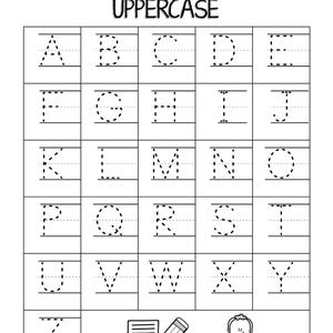 Letter Writing Worksheets | Alphabet Tracing Worksheets for Kids ...