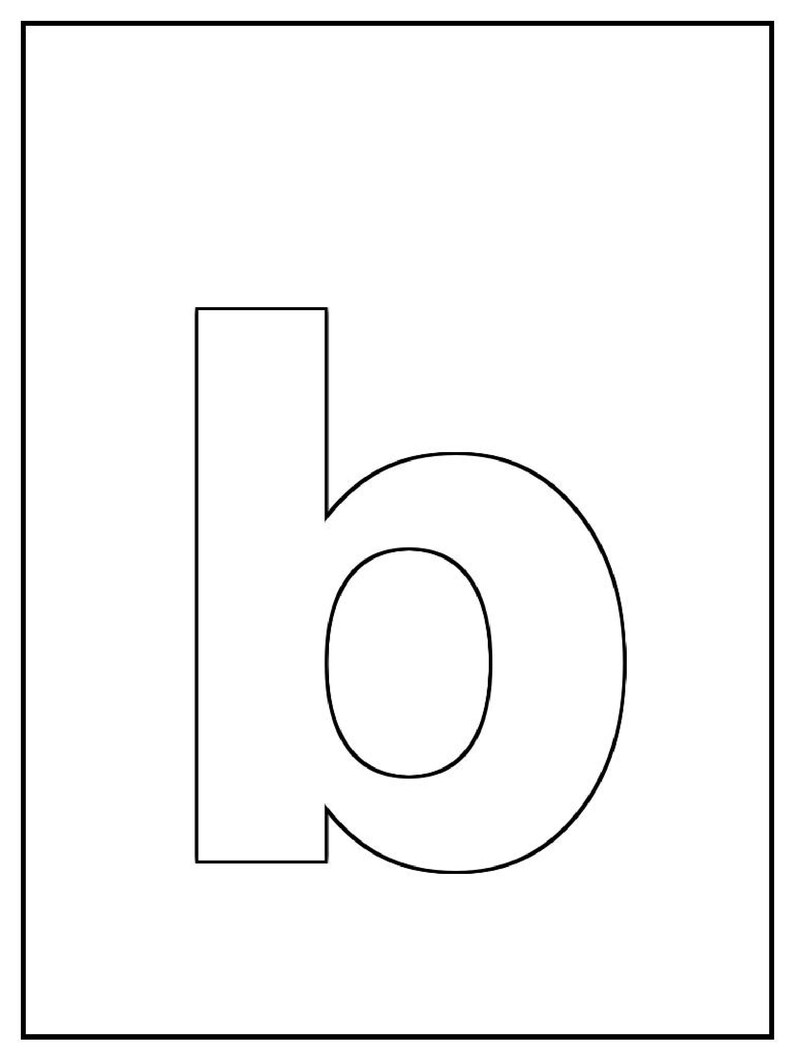 Printable Lowercase Alphabet Flashcards | A-z Lowercase Letters ...