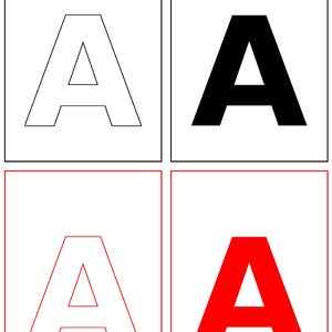 Printable Uppercase Alphabet Flashcards | A–Z Capital Letters ...