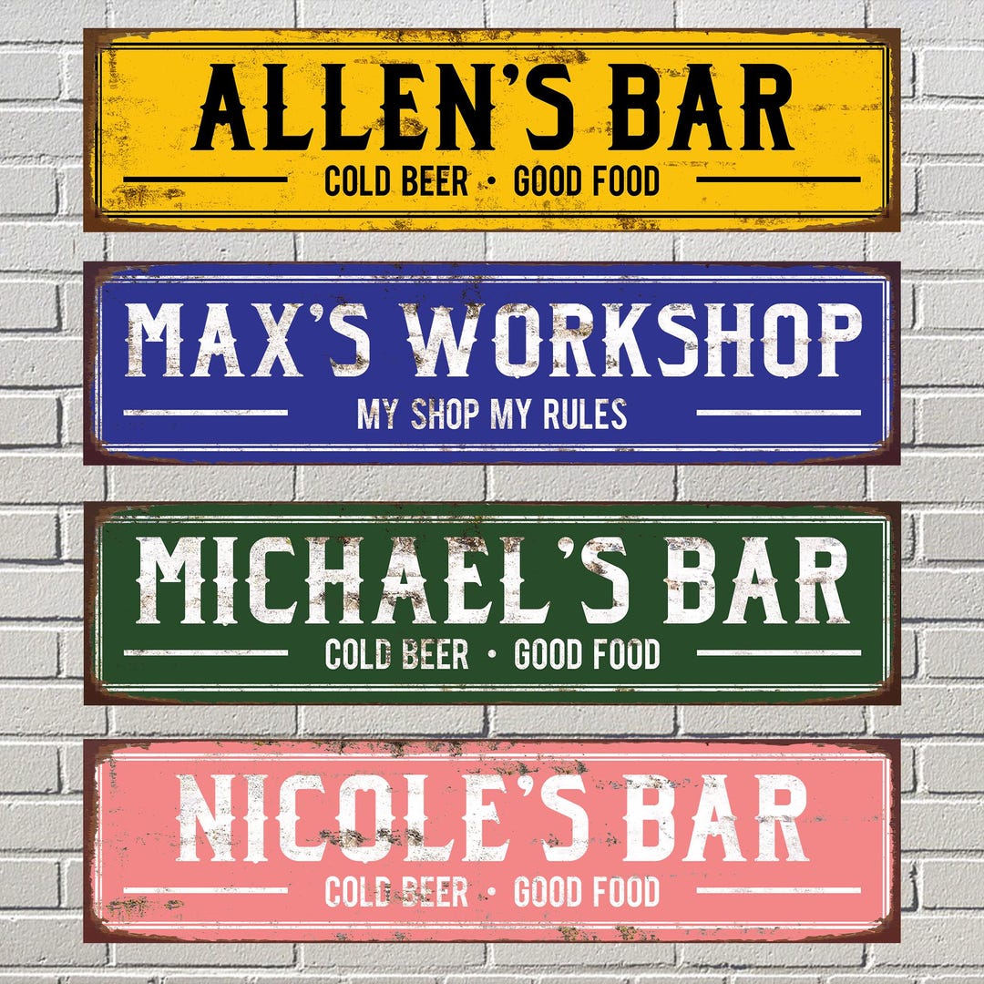 Custom Metal Sign, House Sign, Custom Metal Words, Wall Sign, Wall Art ...