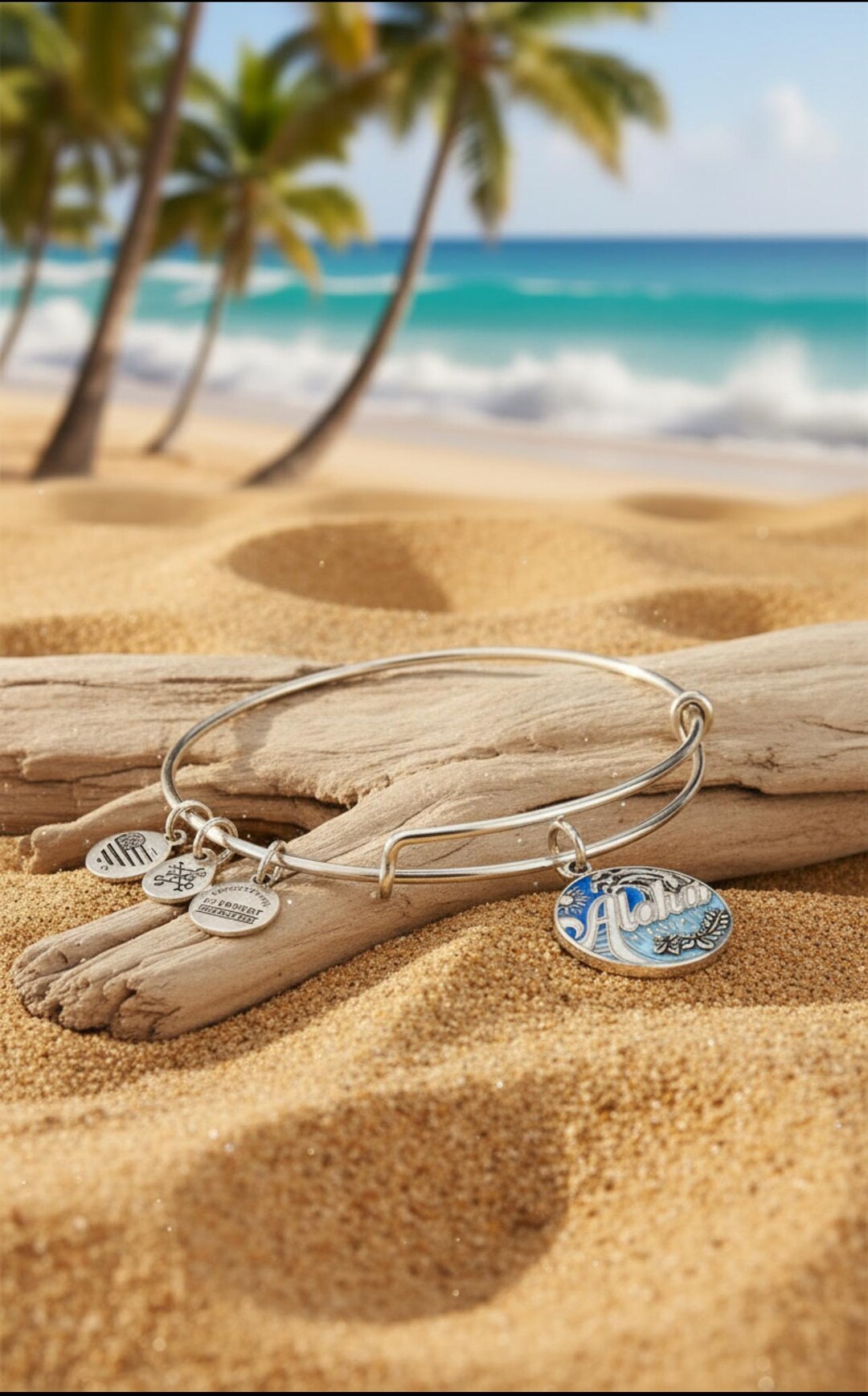 Alex and Ani - Aloha Charm Bangle Bracelet - Etsy
