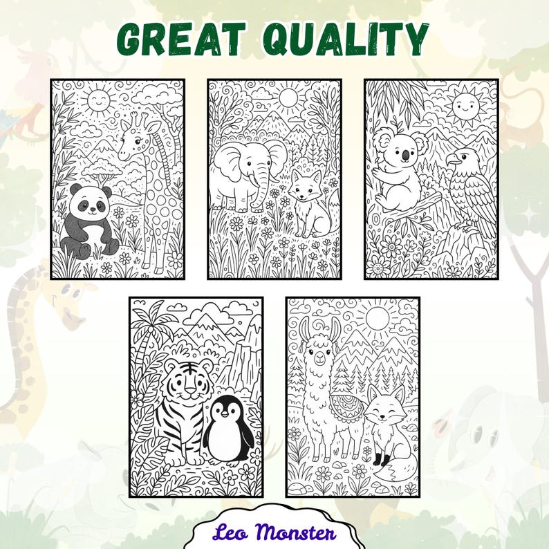 25+ World Animal Day Coloring Pages, Printable Animal Coloring Sheets ...