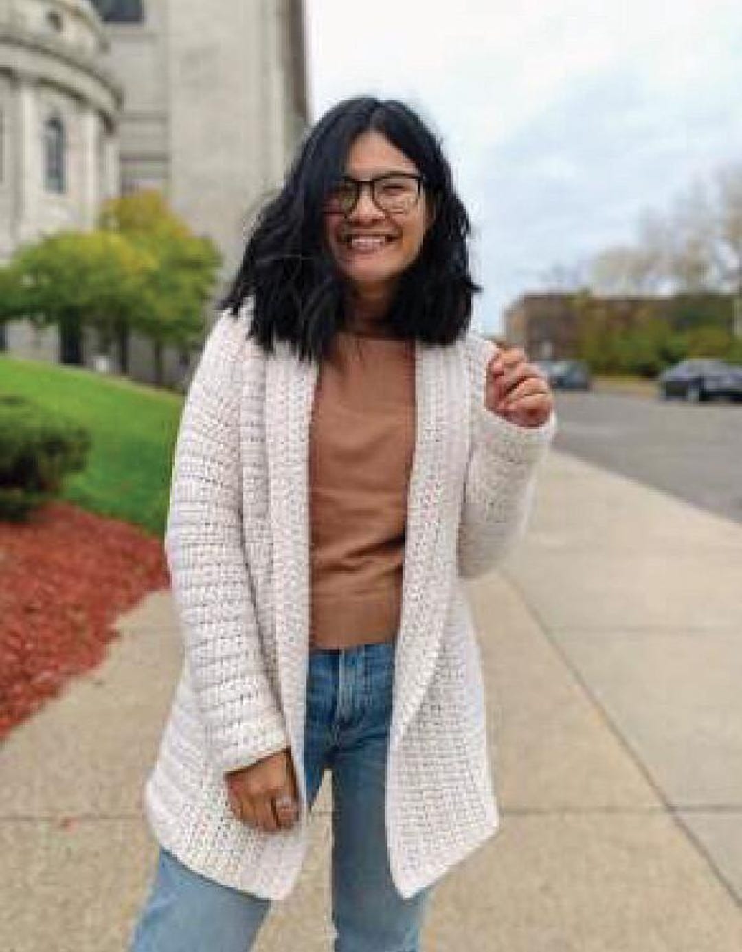 CROCHET PATTERN Everyday Ragg Cardigan, Oversized Cardigan Pattern ...