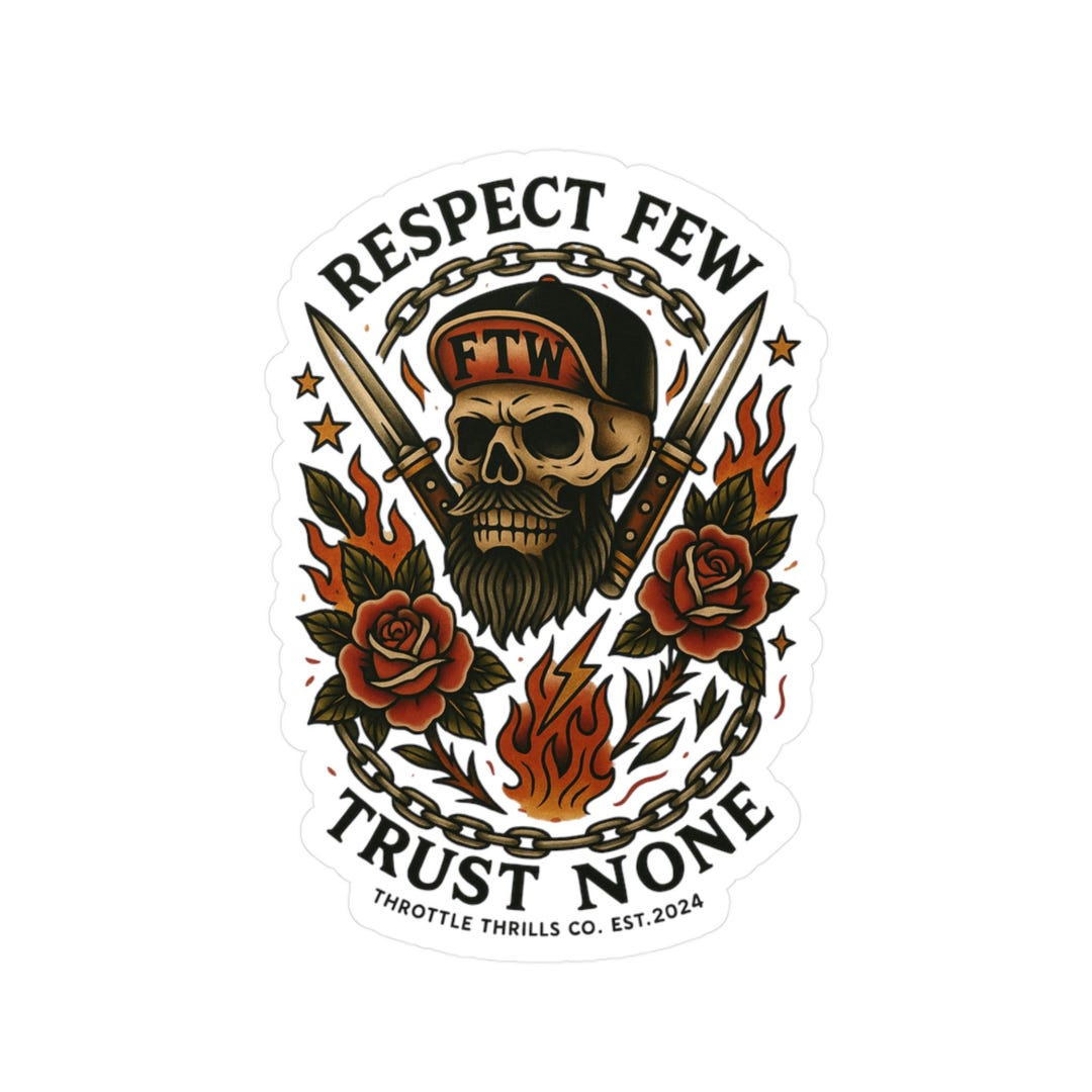 FAFO Full Sticker - Etsy