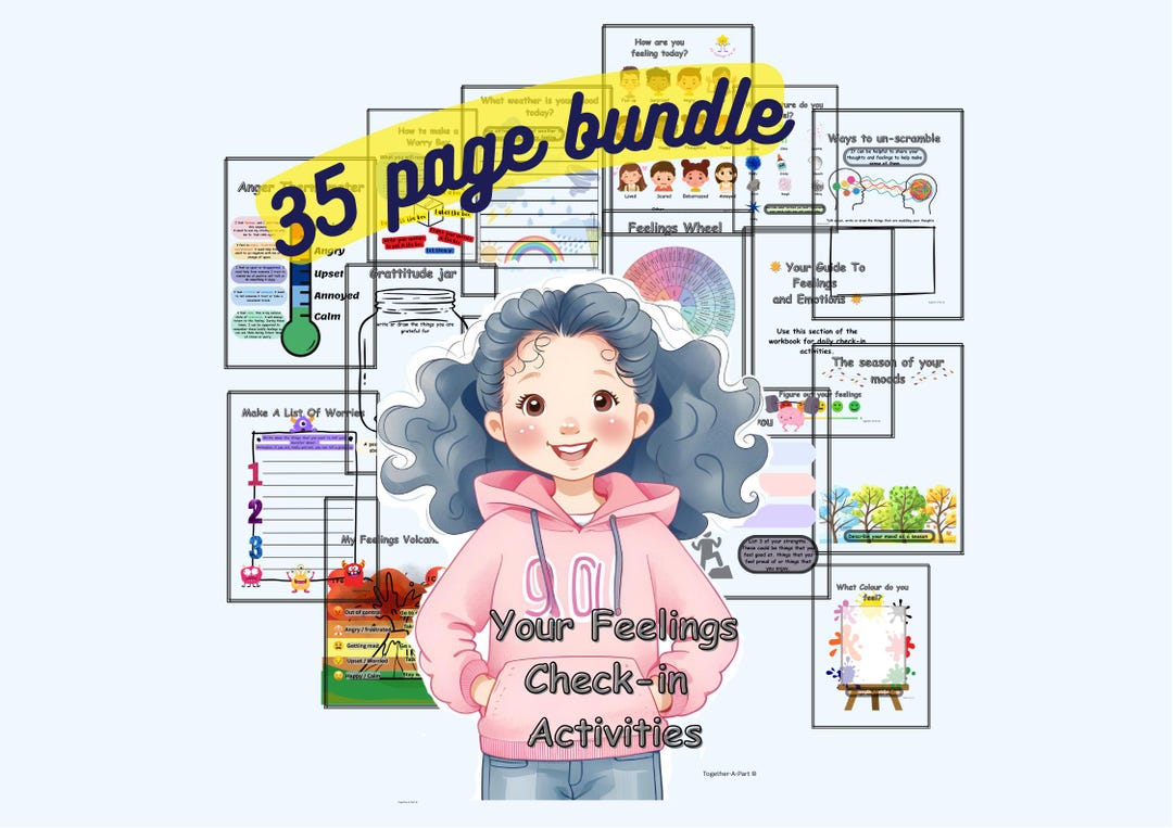 Your Feelings Check-in Activities - Etsy