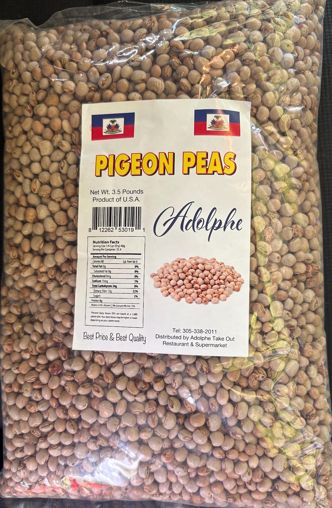 Pwa Kongo Sèch , Pigeon Peas. - Etsy