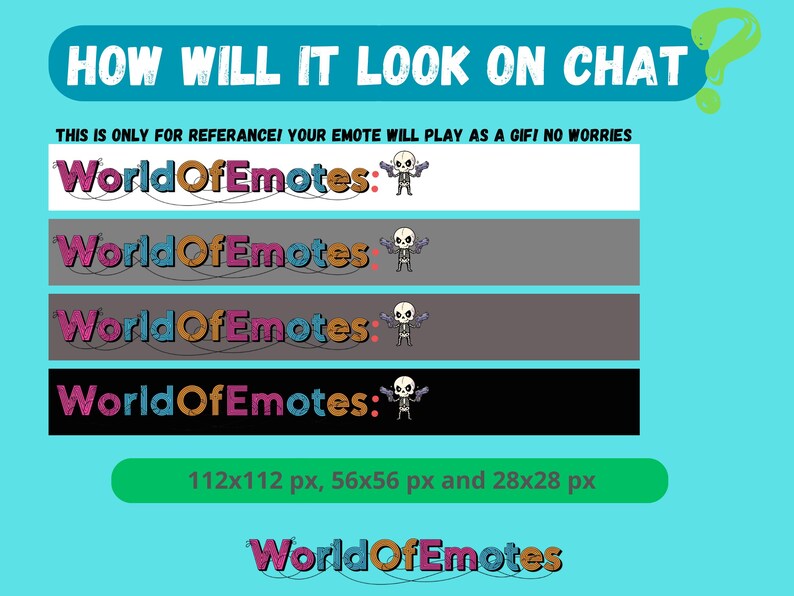 Skeleton Shooting Animated Emote for Streamers, Kawaii Mafia Fires GIF ...