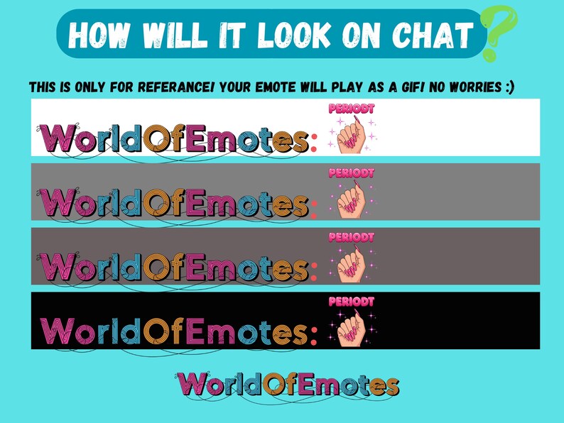 Periodt Animated Emote, Slay Girl Stream Gif, Yas Queen Sub Badge for ...