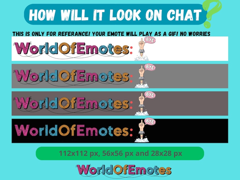 Middle Finger Rocket Animated Emote for Twitch, Funny Flipping off GIF ...