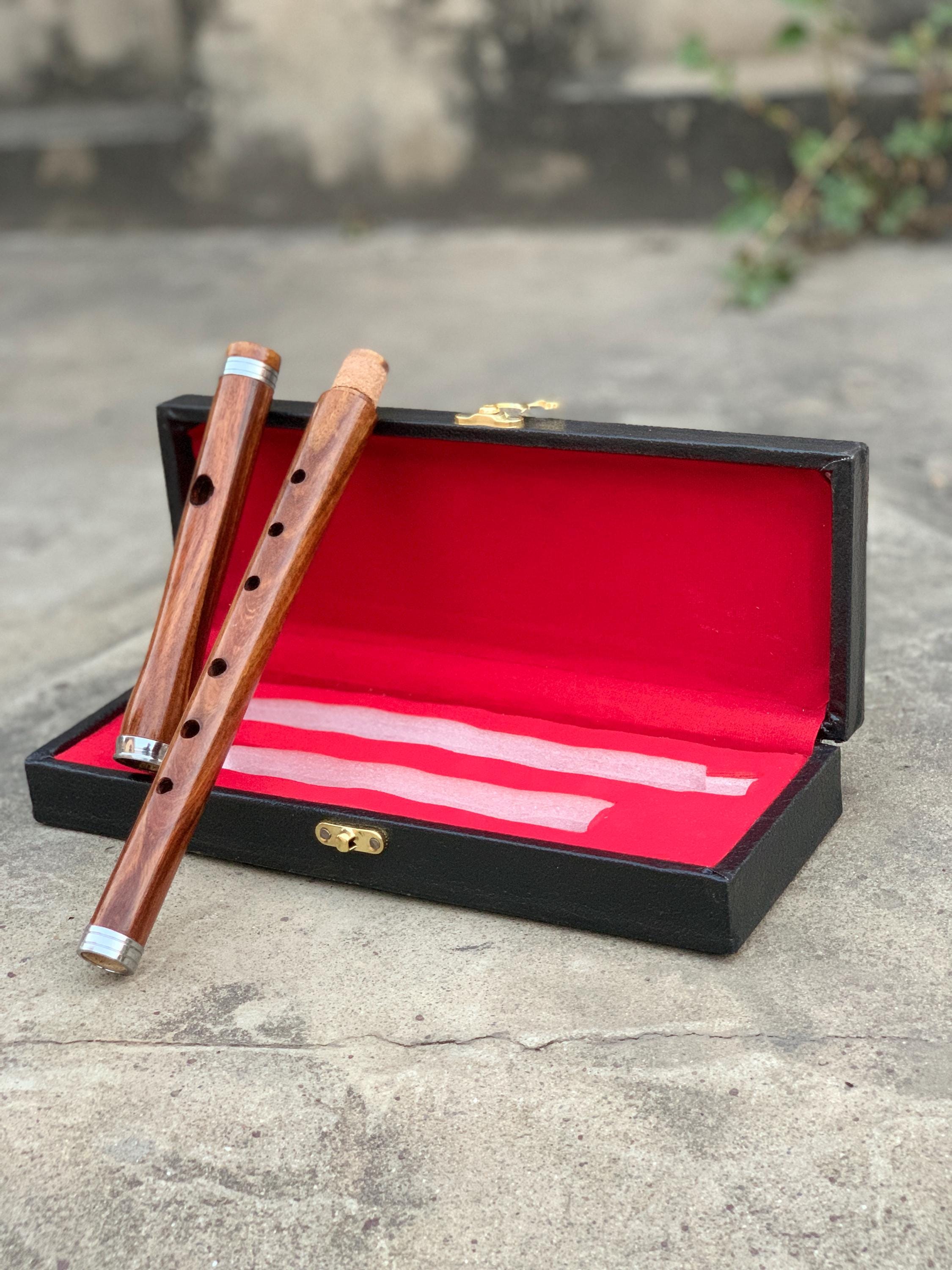 Traditional Irish Rosewood 2 Part Flute Rosewood Musical Instruments ...