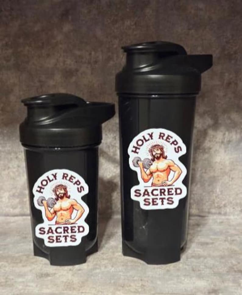 Holy Reps Shaker Bottle, Gym Workout Gift - Etsy