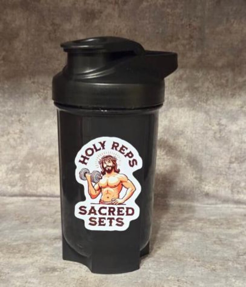 Holy Reps Shaker Bottle, Gym Workout Gift - Etsy