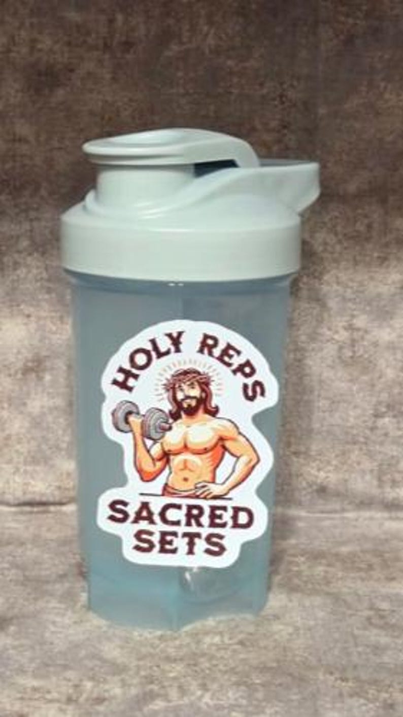 Holy Reps Shaker Bottle, Gym Workout Gift - Etsy