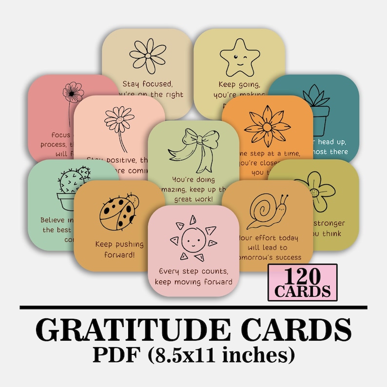 Gratitude Cards for Work, Encouragement Cards for Employees, Coworkers ...