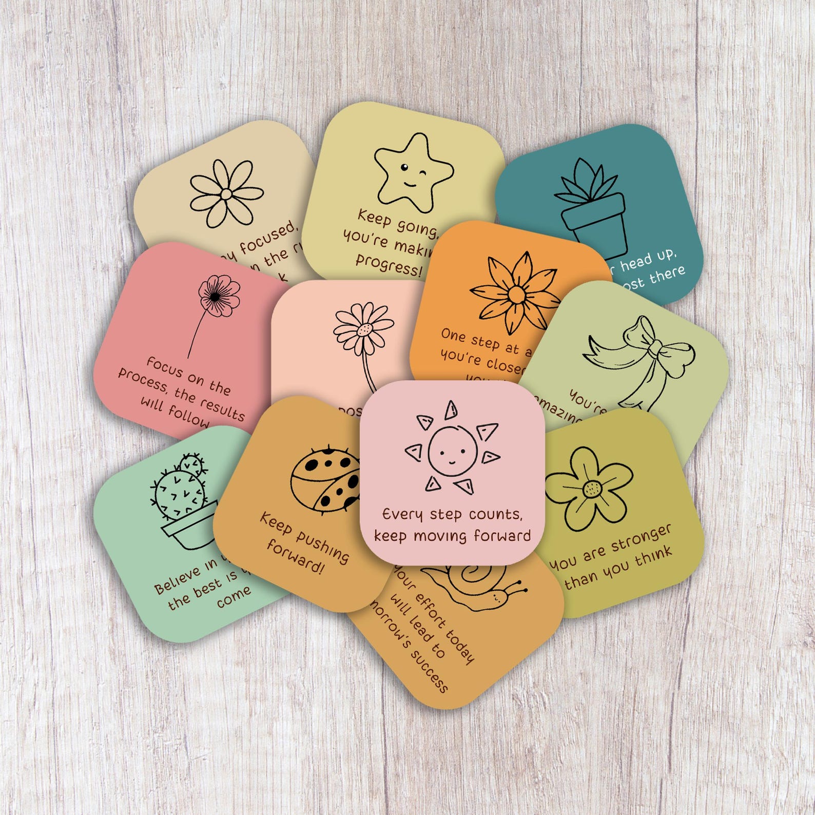 Gratitude Cards for Work, Encouragement Cards for Employees, Coworkers ...