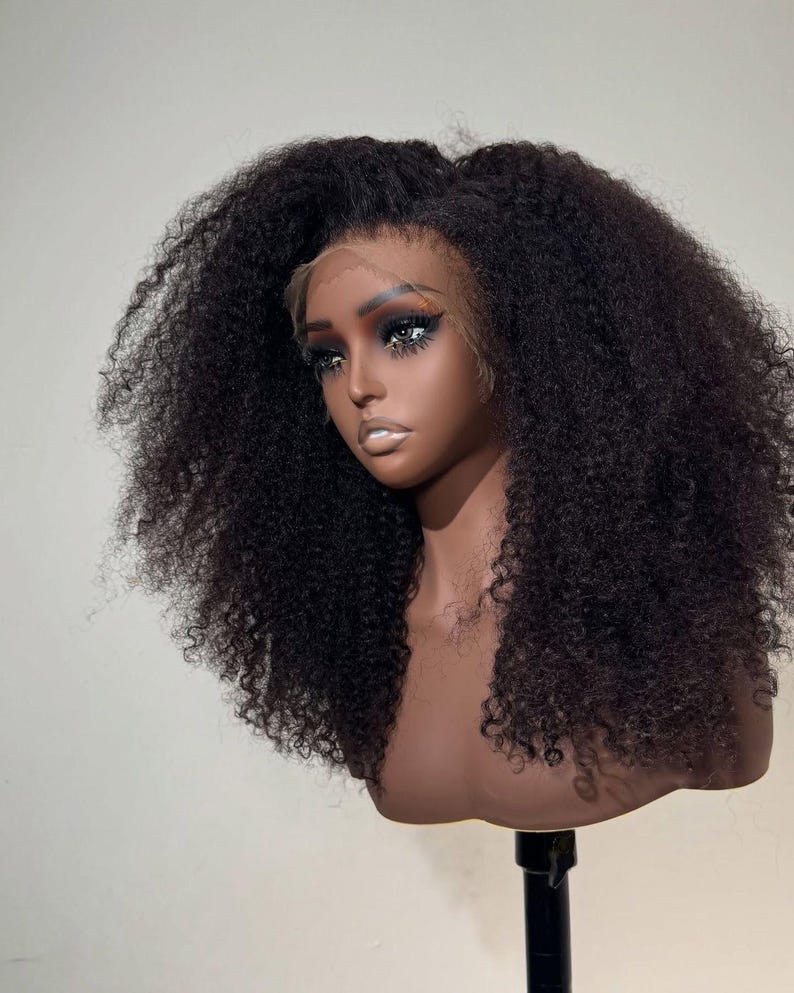 Black Custom Wig 20 Inches - Etsy