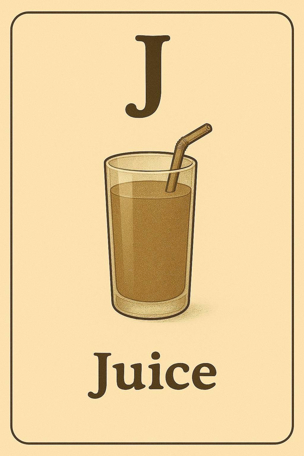 Printable Vintage Alphabet - Digital Download, 26 Cards Alphabet, Decor ...