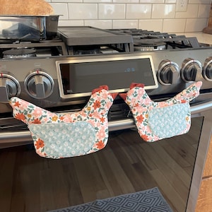 The Original Henrietta Chicken Oven Mitt PDF Sewing Pattern - Beginner ...