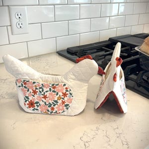 The Original Henrietta Chicken Oven Mitt PDF Sewing Pattern - Beginner ...