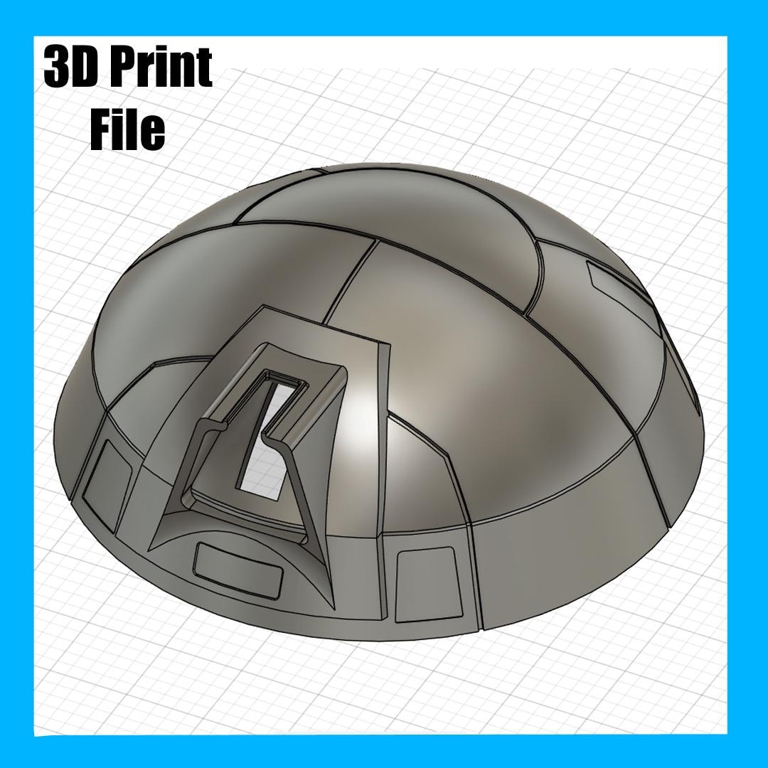 NSD Dalek Head Dome 3D Print Files - Etsy