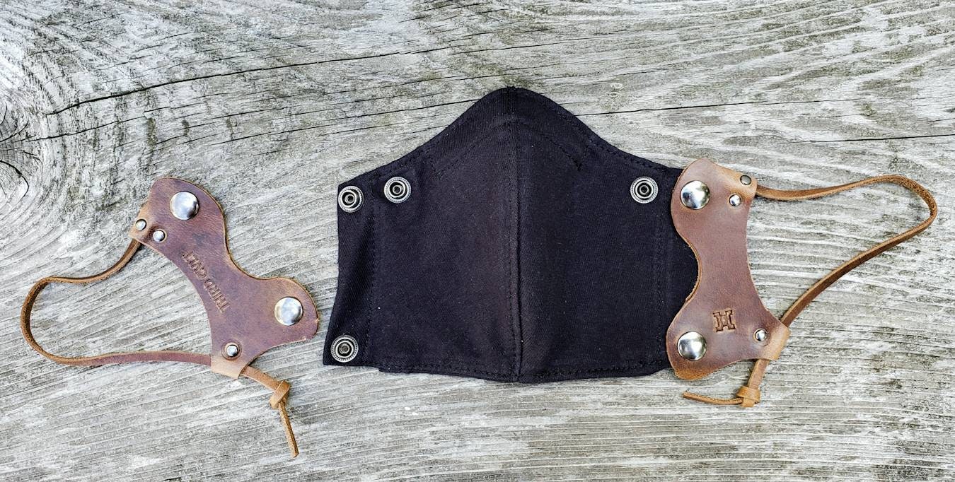 Whiskey Tan Face Mask | Etsy