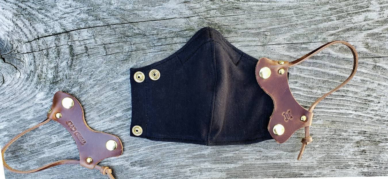 Whiskey Tan Face Mask | Etsy