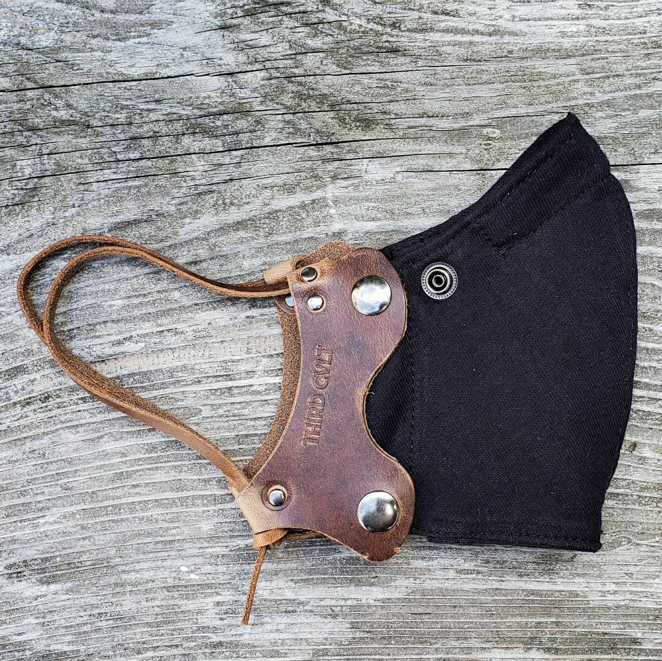 Whiskey Tan Face Mask | Etsy