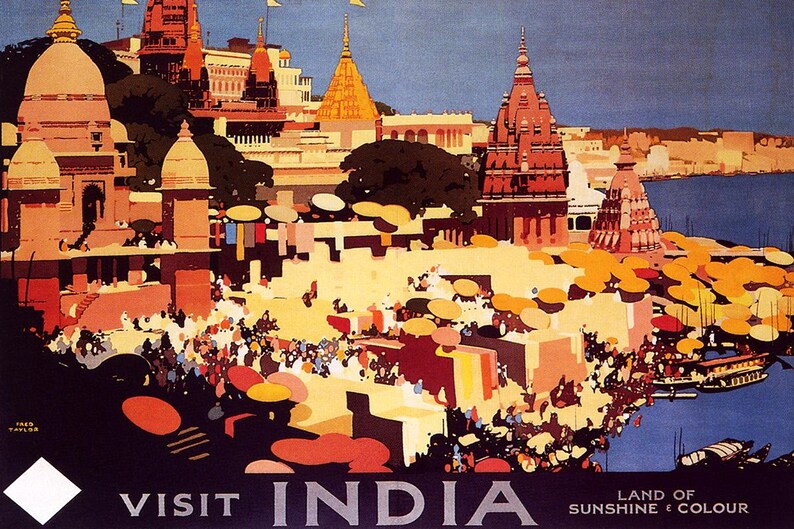 Visita la India, la tierra del sol y los colores, los Ghats de Varanasi, el río Ganges, viajes ...