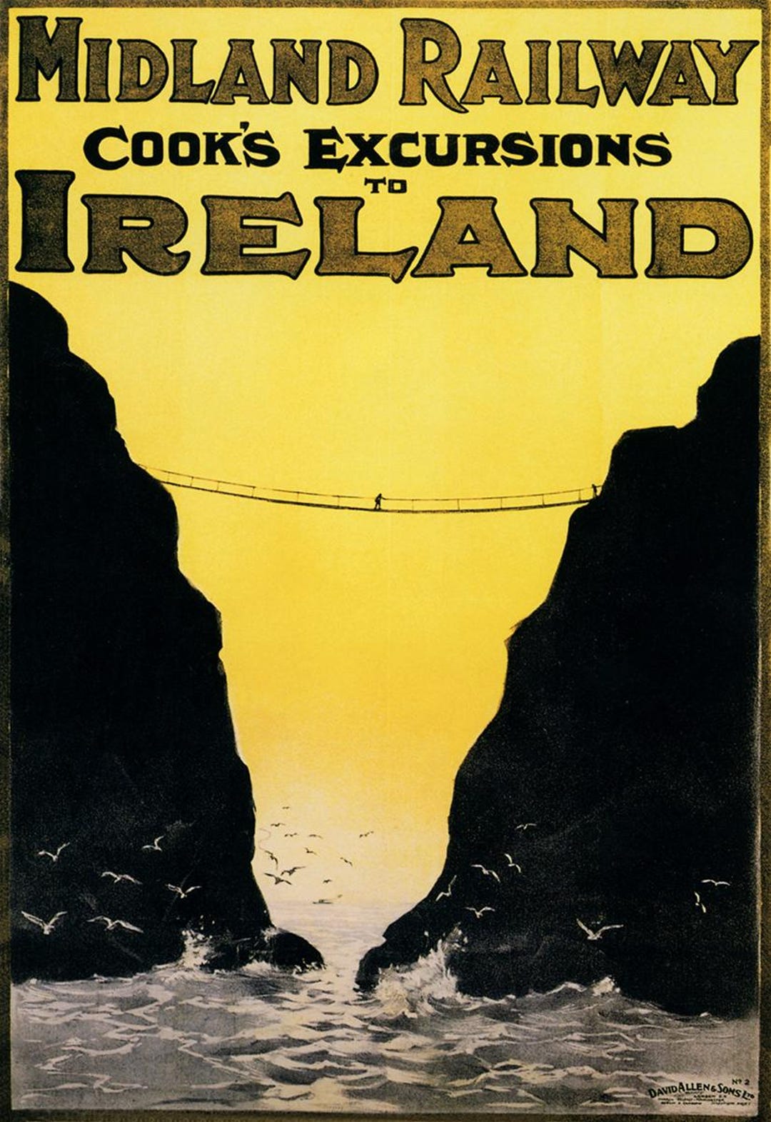 Excursions to Ireland Dramatic Landscape Coastal Scene Cliffs and Sea ...