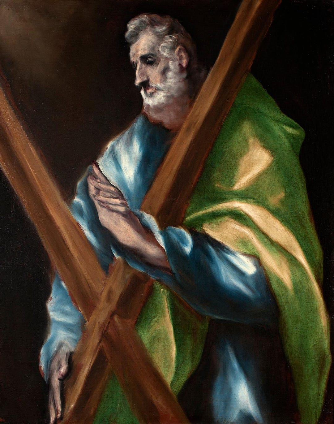 El Greco Apostle Saint Andrew Religious Roman Catholic Church Christian ...