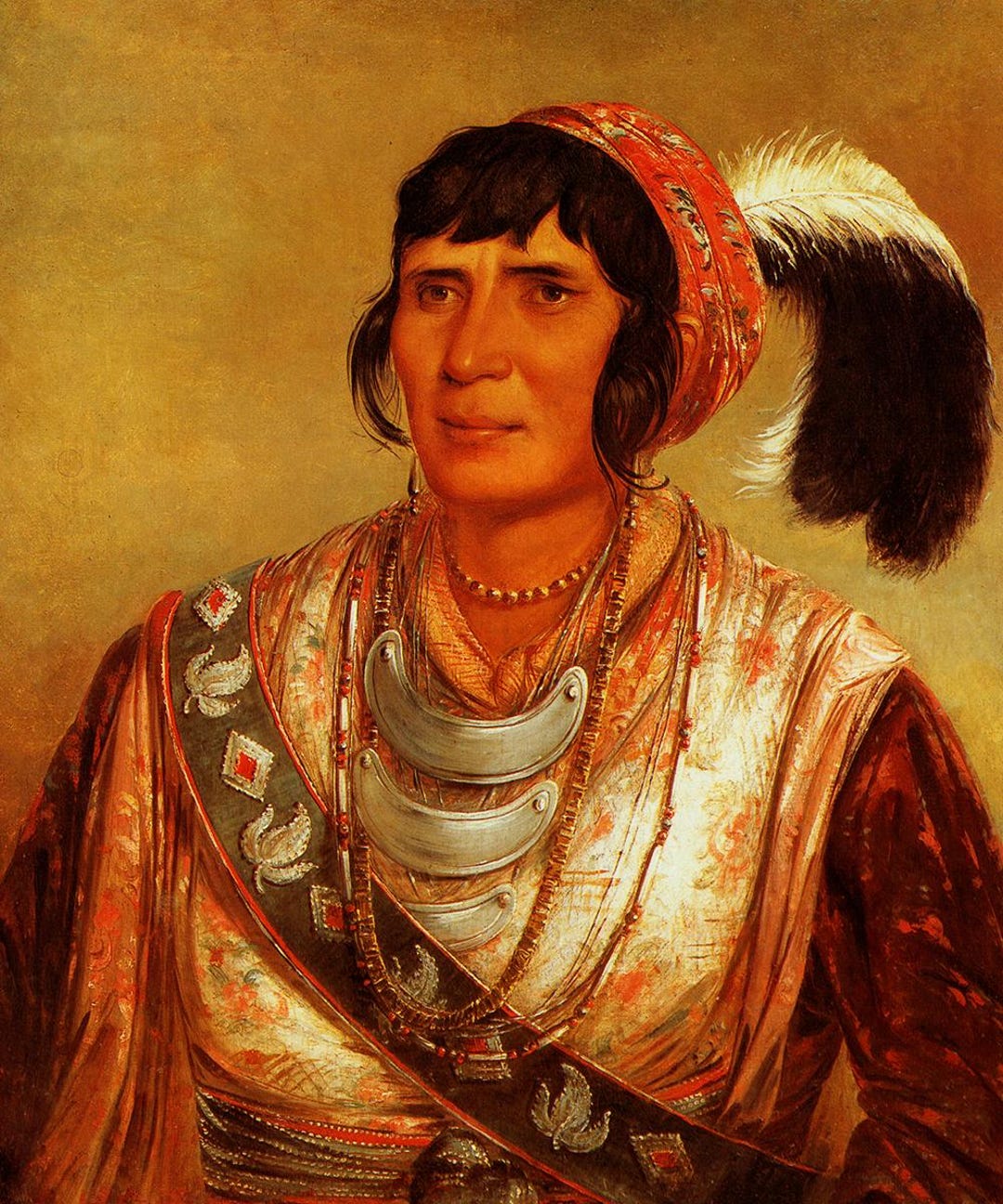 George Catlin Osceola Leader of the Seminole Warrior of Great ...
