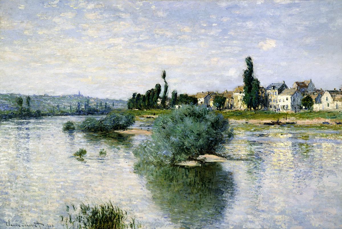 Claude Monet the Seine at Lavacourt Seine River Impressionist Movement ...