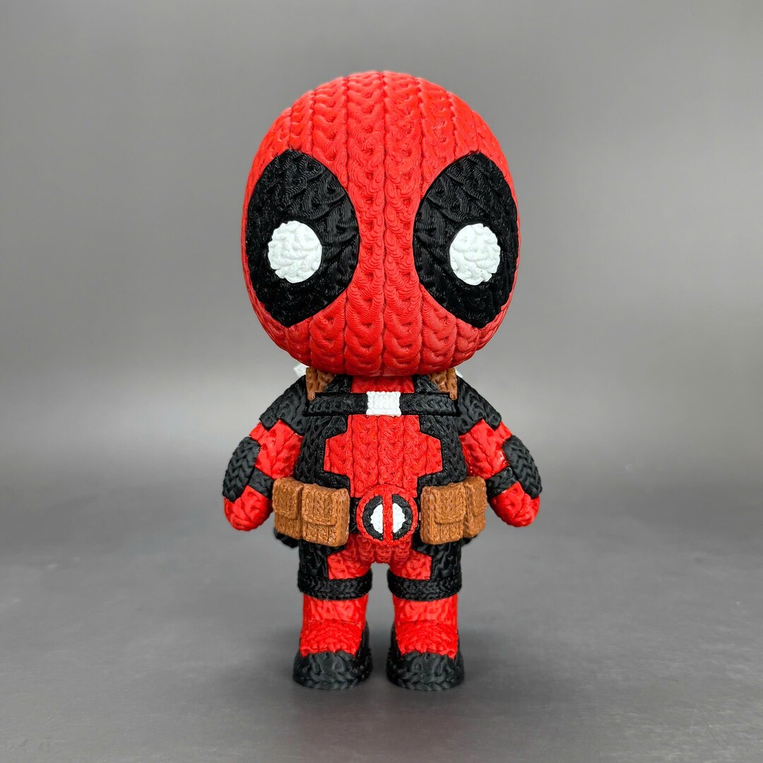 Anti-hero Chibi Figurine – 3D Printed Mini Decorative Figure – Ironic ...