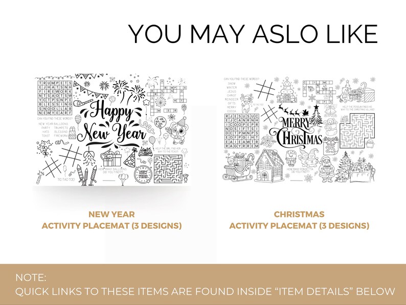 2026 Chinese New Year Activity Placemat PLR Printable Holiday Games for ...