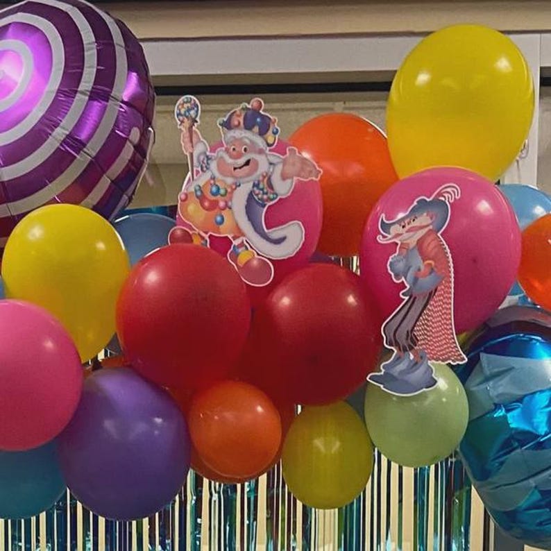 Candyland Character Theme Pack: Toppers, Banners, Party Decor - Etsy