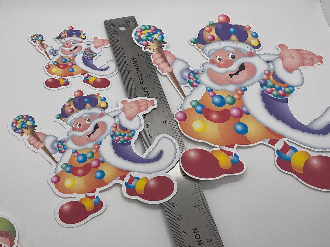 Candyland Candy Game Sweets Characters Theme for Toppers Banners ...