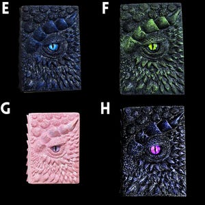 3D Printed Dragon Eye Book: Mythical Embossed Tome - Etsy