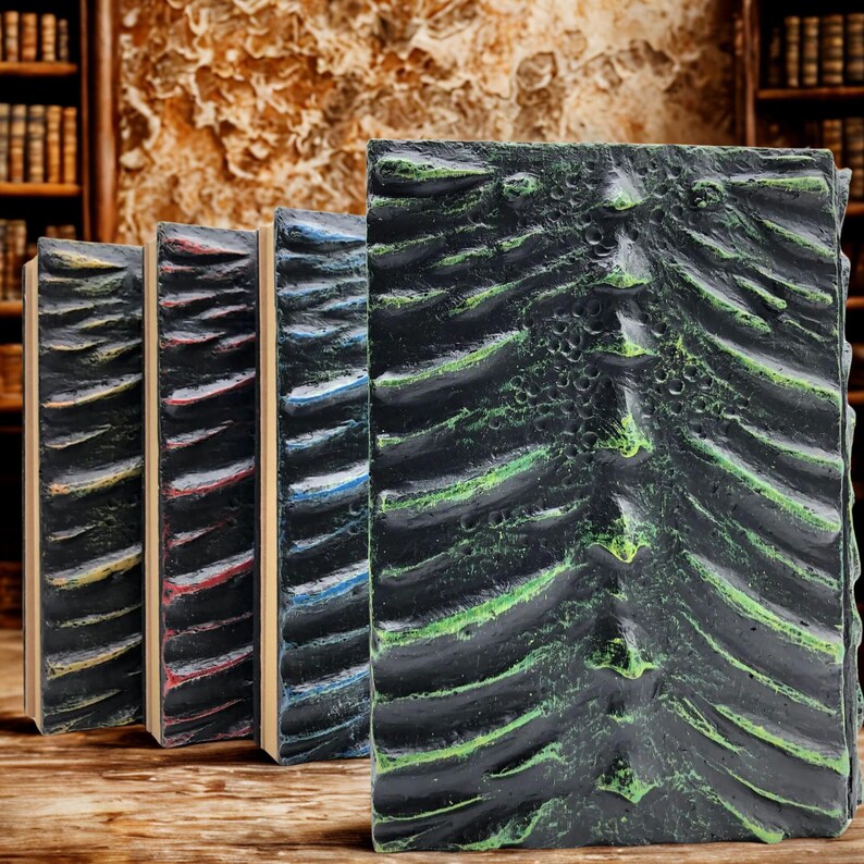 3D Printed Dragon Eye Book: Mythical Embossed Tome - Etsy