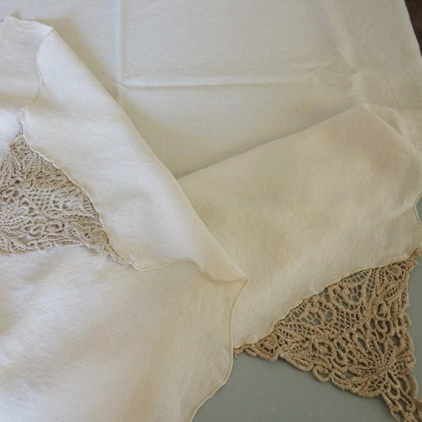 Lace Tablecloth - Etsy