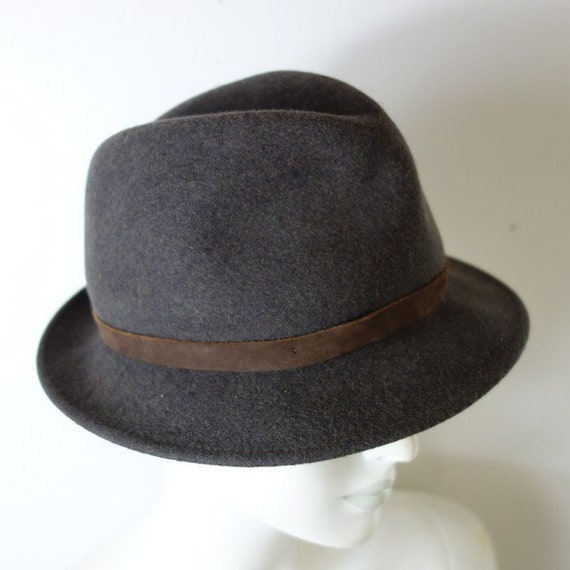Vintage Genuine Wool Felt INTI SOMBREROS Fedora Hat Artisan | Etsy