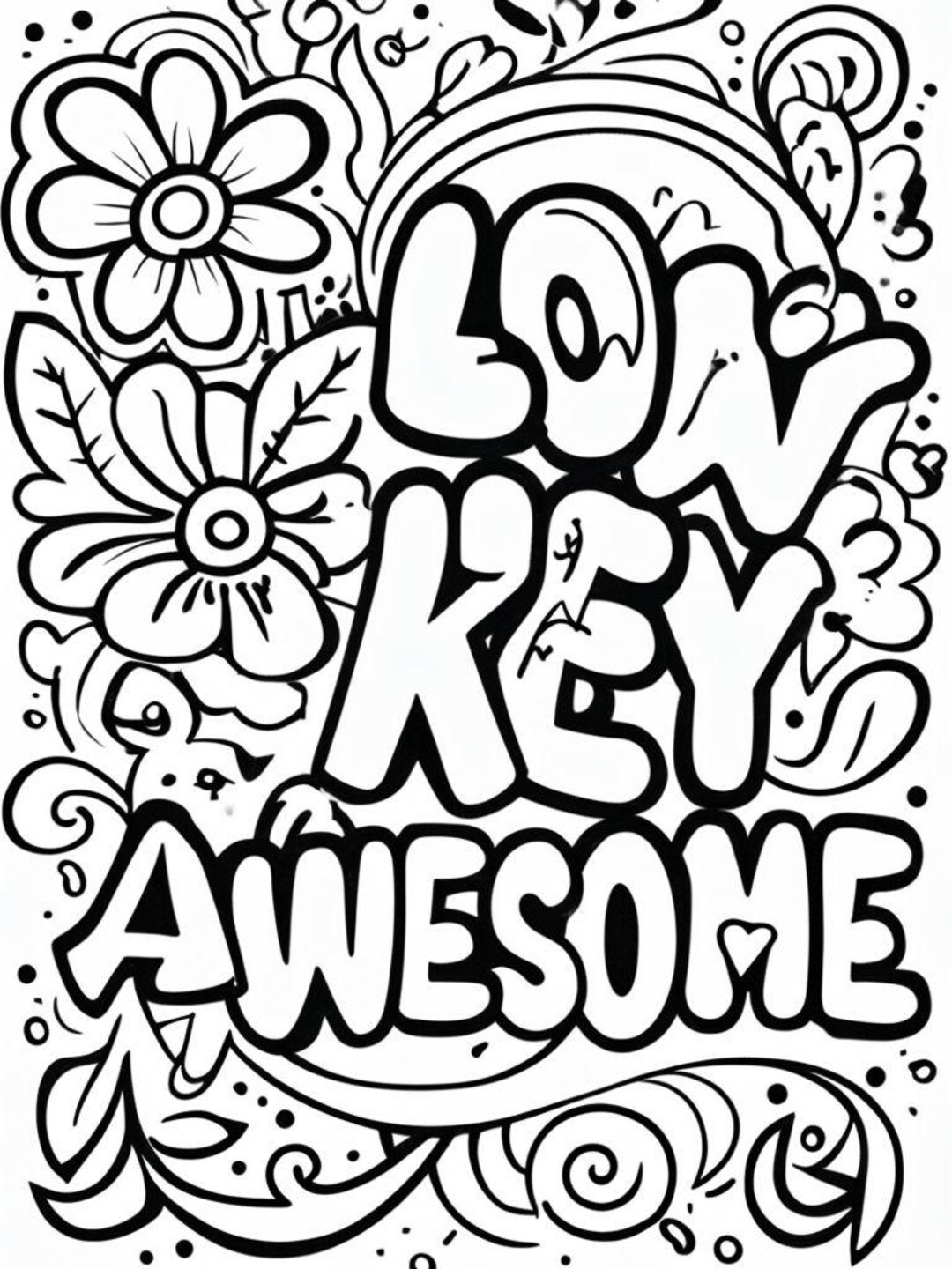 Trendy Motivational Coloring Pages - Etsy